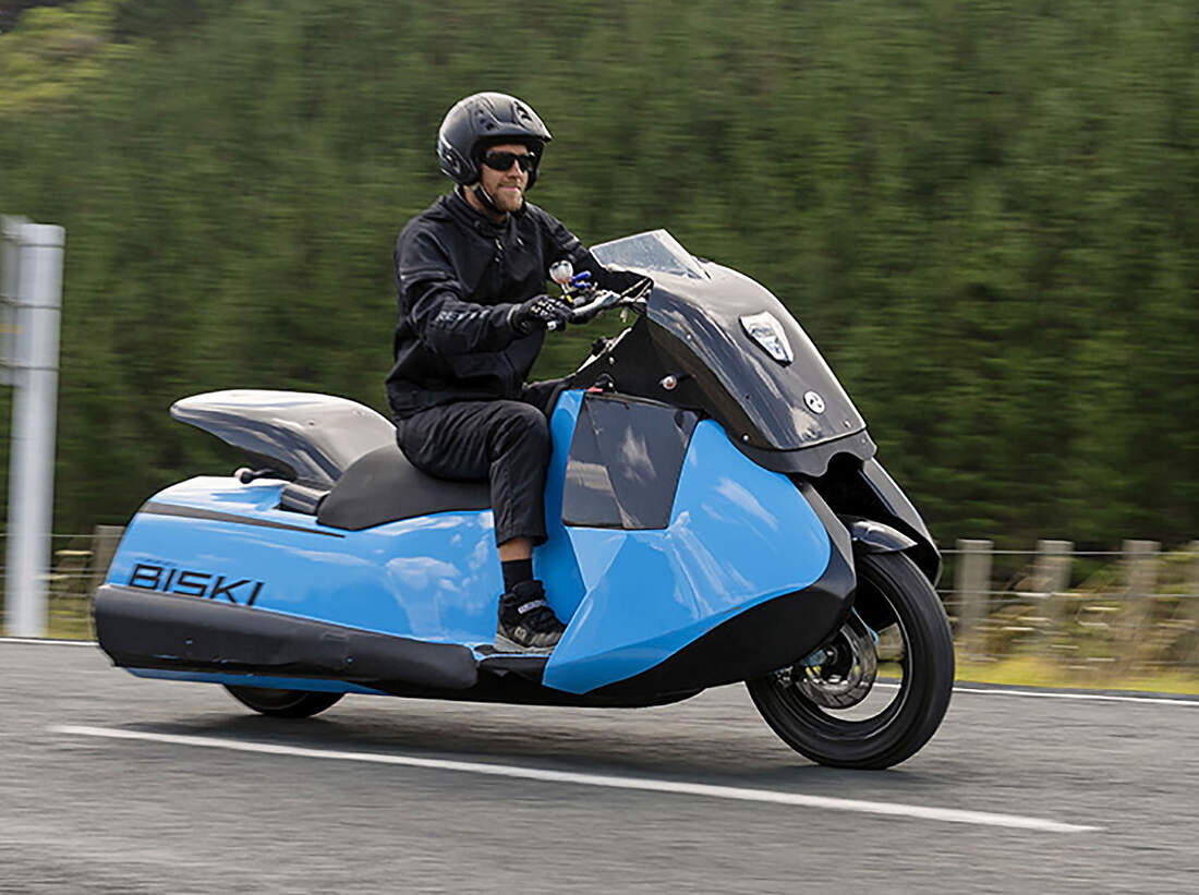 Gibbs Biski Amphibien-Motorroller - MOTORRADonline.de